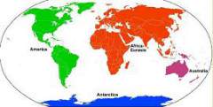 The Super-continent of Pangaea in 2050 from Planck's Constant